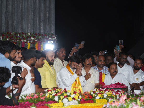 Nandamuri Balakrishna at NTR Ghat